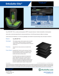 Composite materials for athletic footwear - Toray PMC